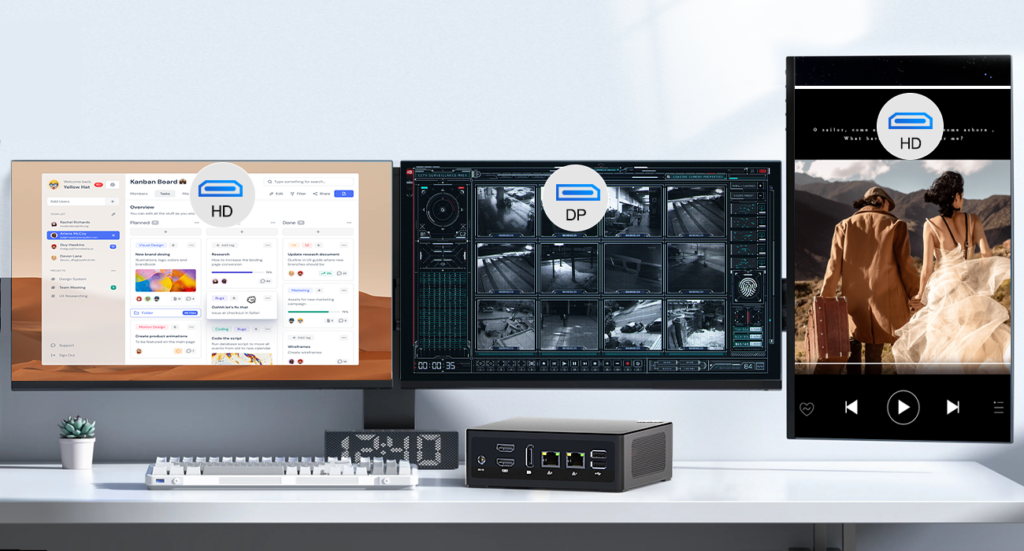 Hystou M2 Mini PC | Dual LAN Soft Router & Office Desktop (Intel N150/N305)